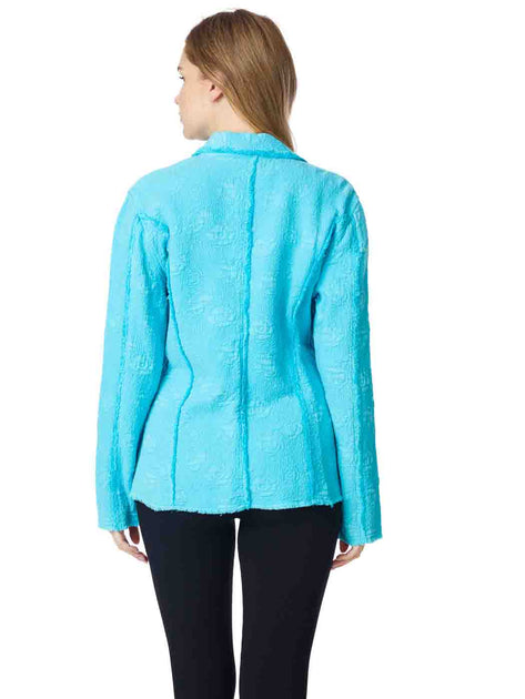 Tianello TENCEL™ "BELLE" Jacquard "Penelope" Blouse/Jacket – Tianello.com